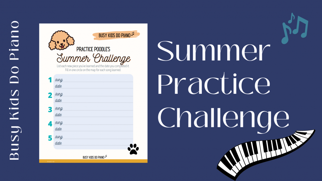 Summer Practice Challenge - Busy People Piano