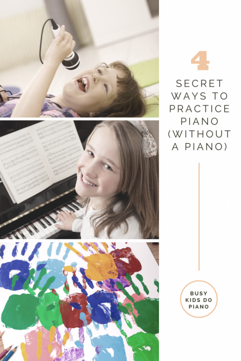 4 Secret Ways to Practice Piano...Without A Piano - Busy People Piano