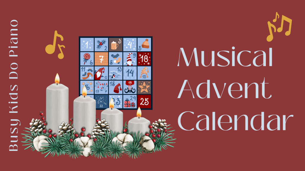 Musical Advent Calendar - Busy People Piano