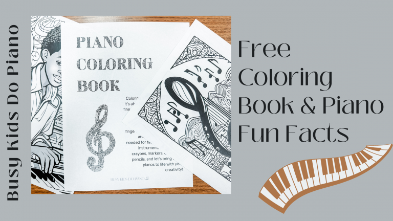 Celebrate Piano Month: Free Coloring Book & Fun Piano Facts for Kids ...