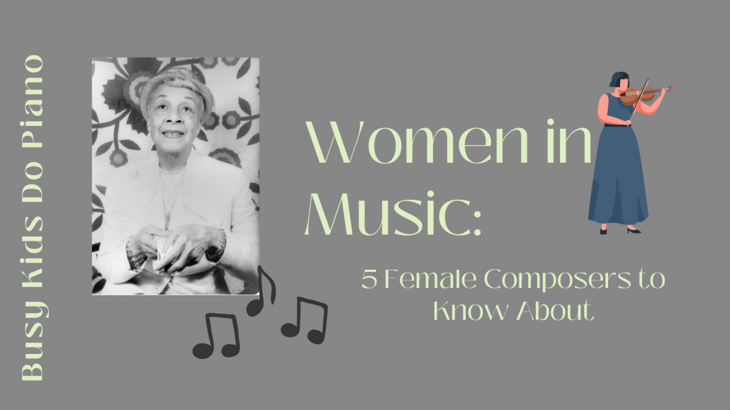 Women in Music - Busy People Piano